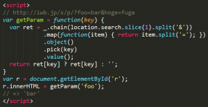 Underscore.js使用のURLクエリパラメーター値の取得方法 | iwb.jp