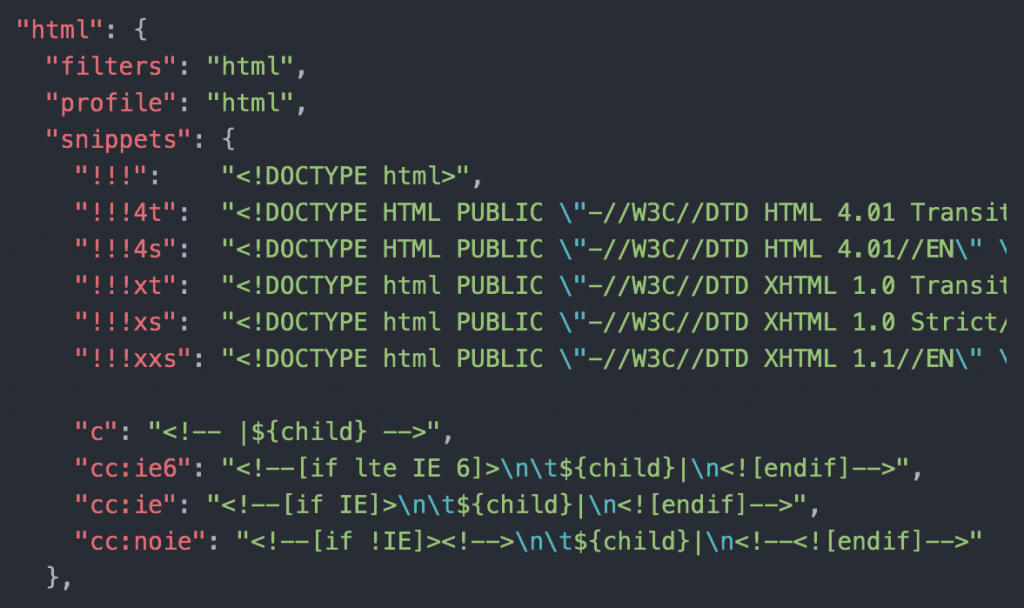 Atom Emmetのスニペットをカスタマイズして変更する方法 | iwb.jp