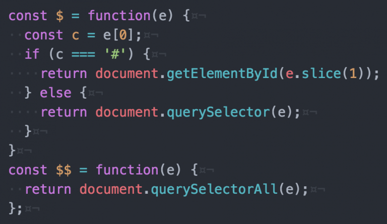 jQueryを使用しなくても$(ドル記号)は使えるようにしたほうが良い | iwb.jp