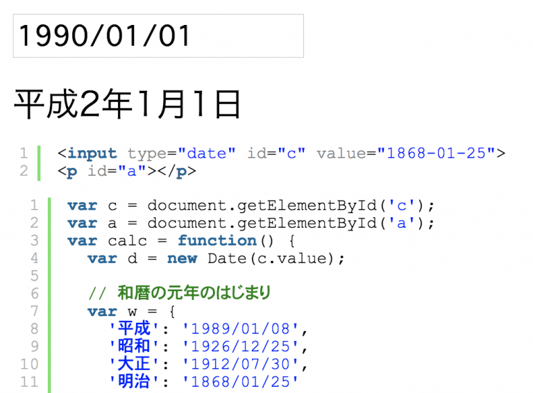 input type="date"はvalueの月日の頭に0がないと反映されない | iwb.jp