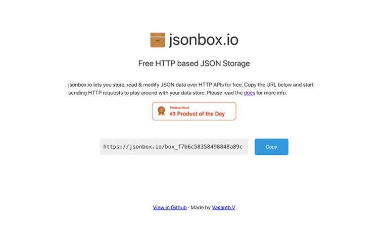 1分でできる無料JSONストレージjsonboxを使用した超簡単API作成 | iwb.jp