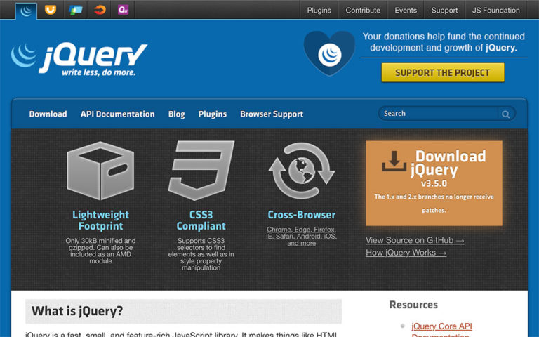jQueryが3.5未満の場合は3.5以上にするとバグが発生する可能性あり | iwb.jp