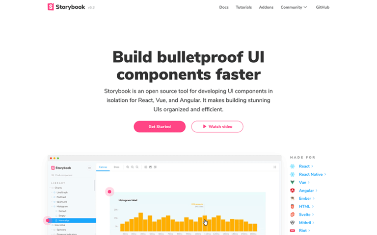 1分でわかるStorybook for HTML(スタイルガイドツール)の使い方 | iwb.jp
