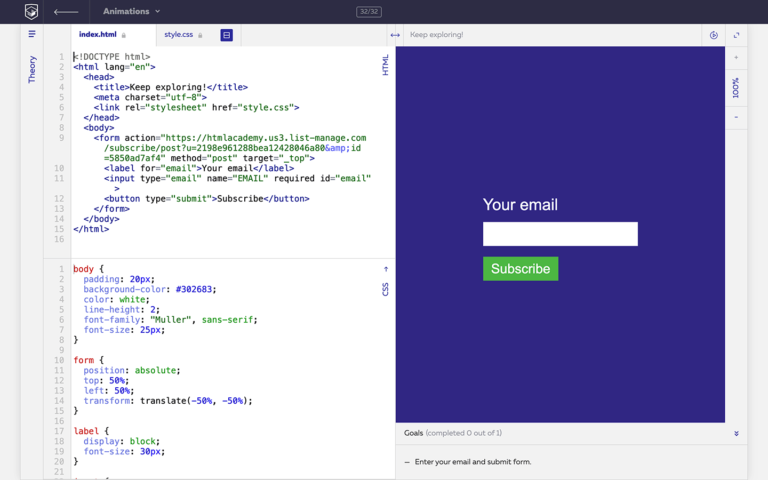 CSSアニメーションを学べるHello, animation!の解説と解答 | iwb.jp