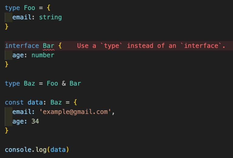@typescript-eslint/consistent-type-definitionsでinterfaceかtypeに統一する方法 | iwb.jp