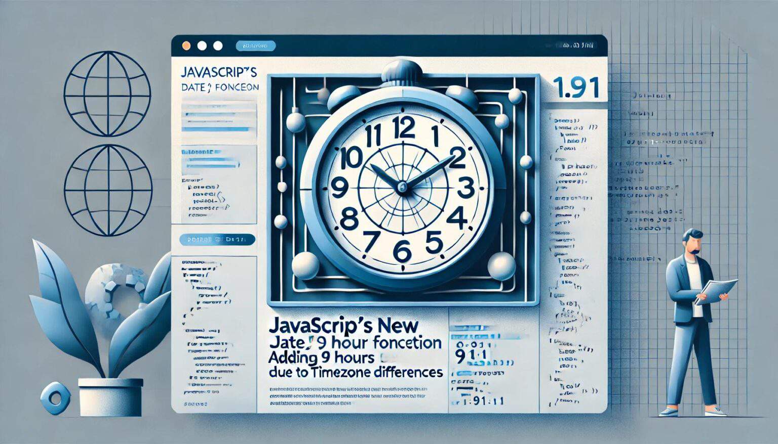 JavaScriptのnew Date()は書き方で9時間加算されるので注意 | iwb.jp
