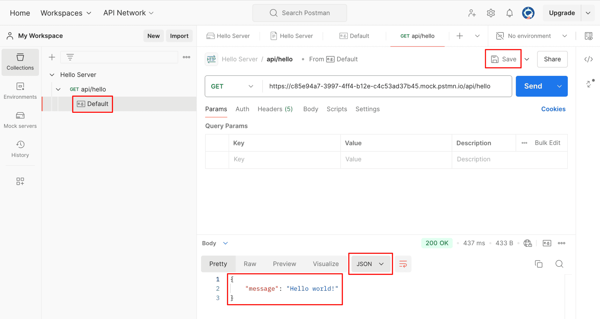 1分でわかるPostmanのモックサーバー起動とAPI(JSON)作成 | iwb.jp