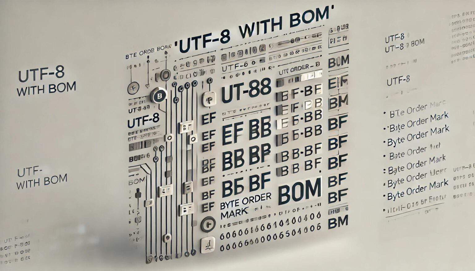 UTF-8のBOM付き・BOMなしの違いとBOMの追加・削除方法 | iwb.jp