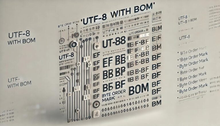 Utf 8のbom付き・bomなしの違いとbomの追加・削除方法 Iwbjp