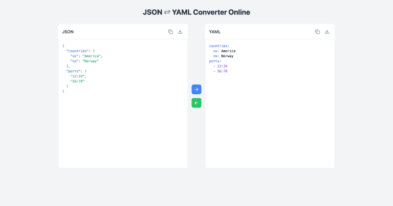 JSONとYAMLの変換方法と変換ツールの使い方 | iwb.jp