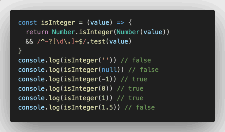 JavaScriptの整数判定を正規表現(/^\d+$)だけでしてはいけない | iwb.jp